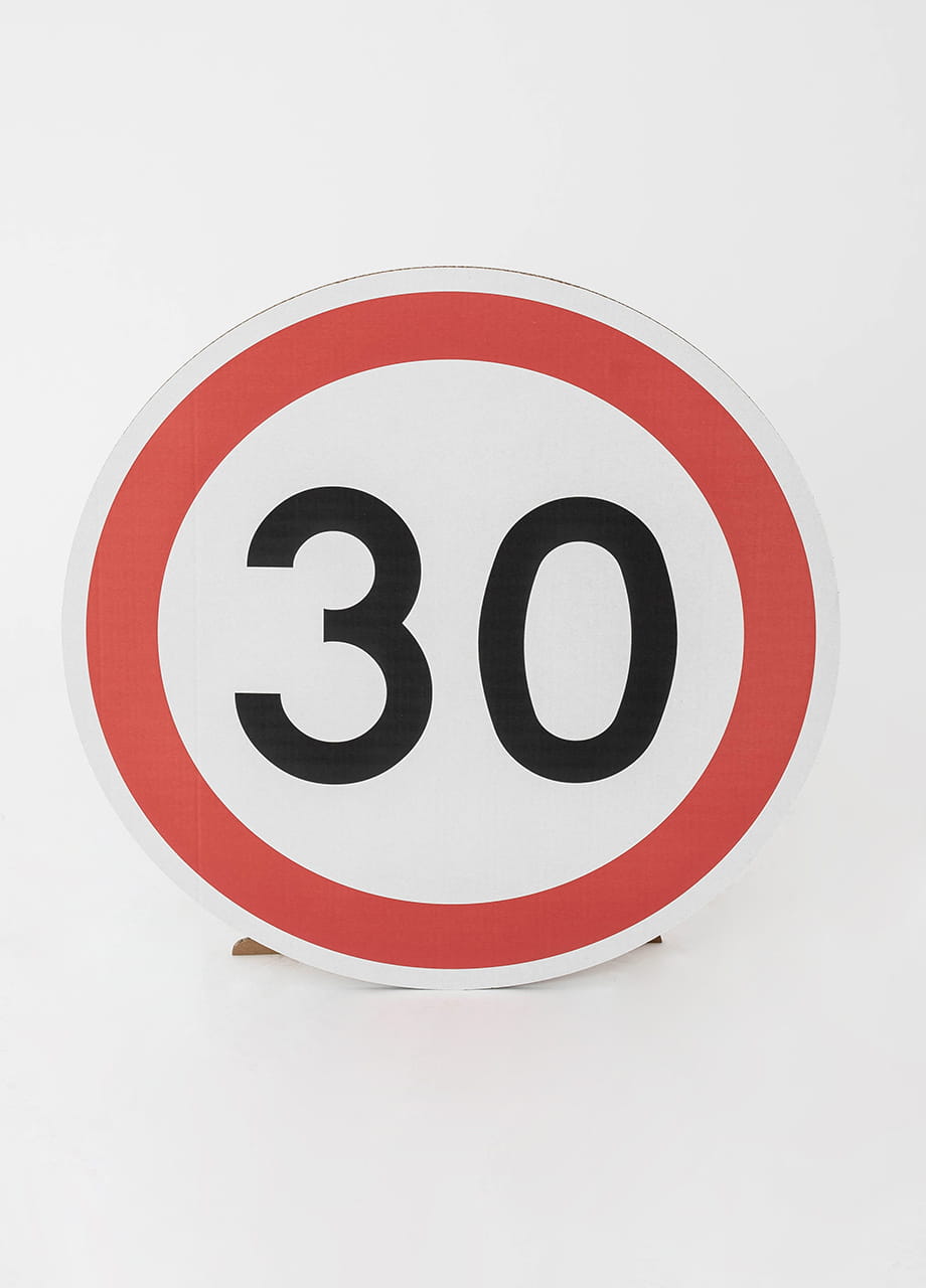 Dekoracja urodzinowa ZNAK dekoracja na 30 urodziny / 30 urodziny